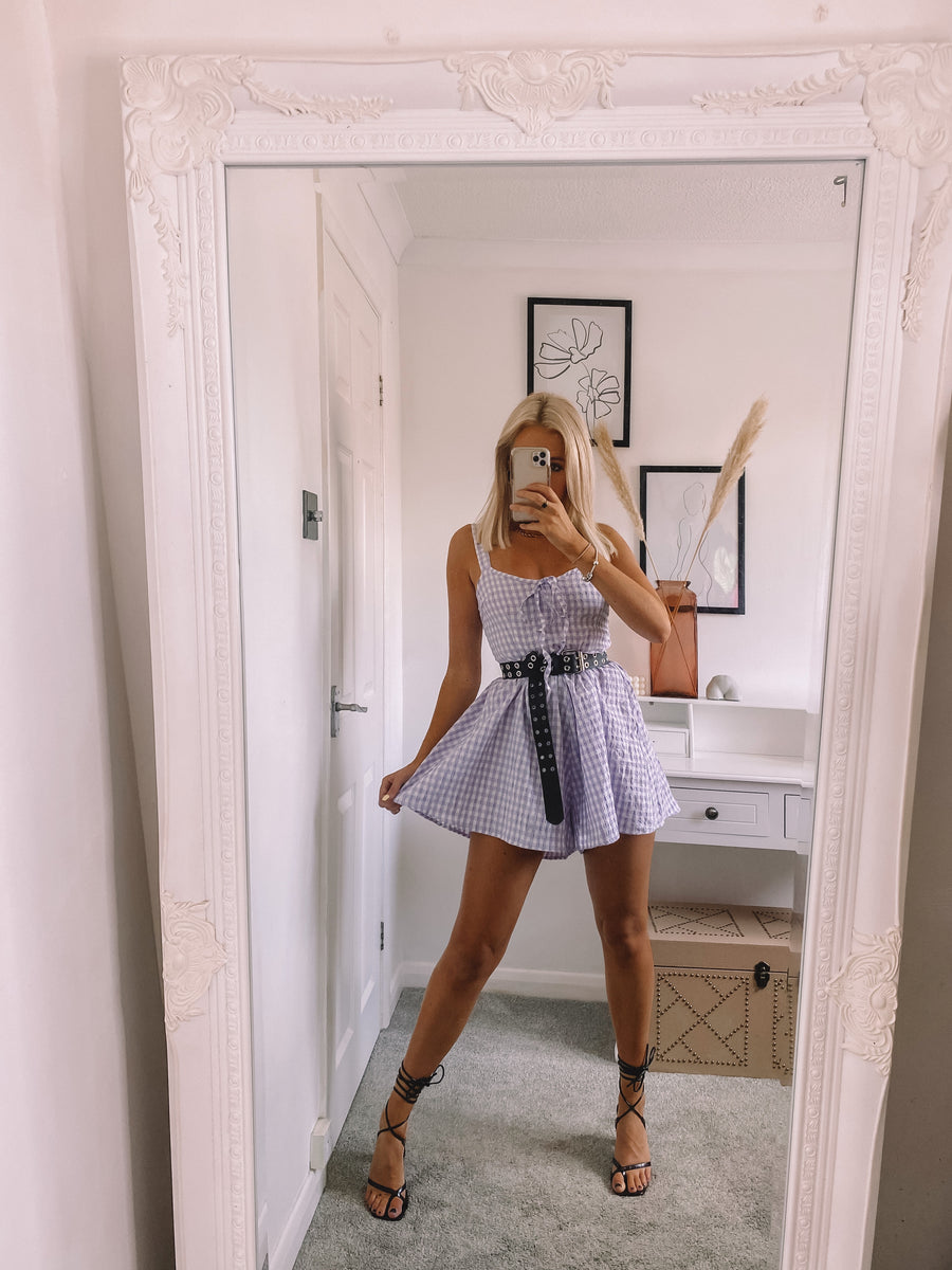 Parma violet playsuit – azura rose